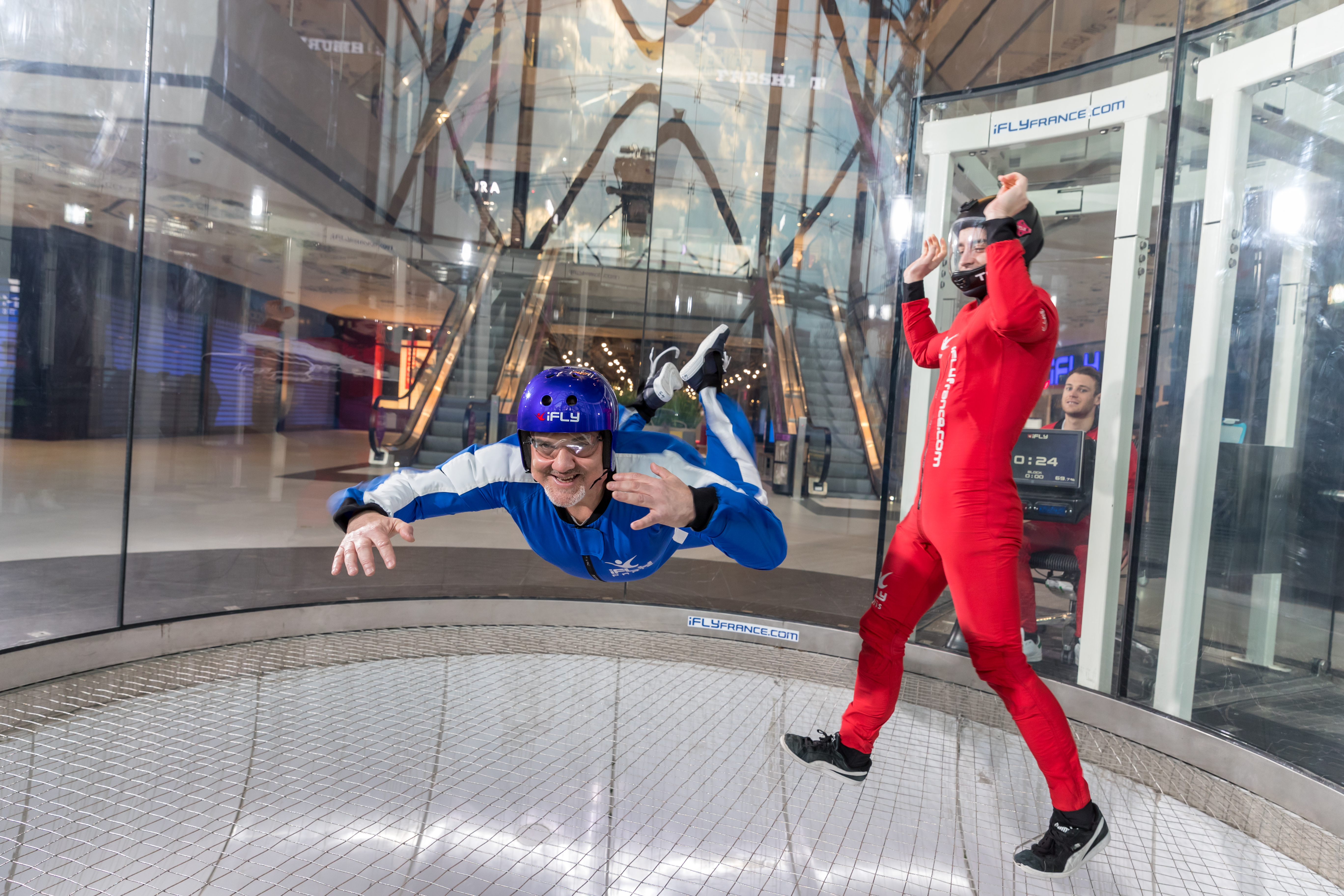 Indoor skydiving in Paris, Aix-Marseille and Lyon